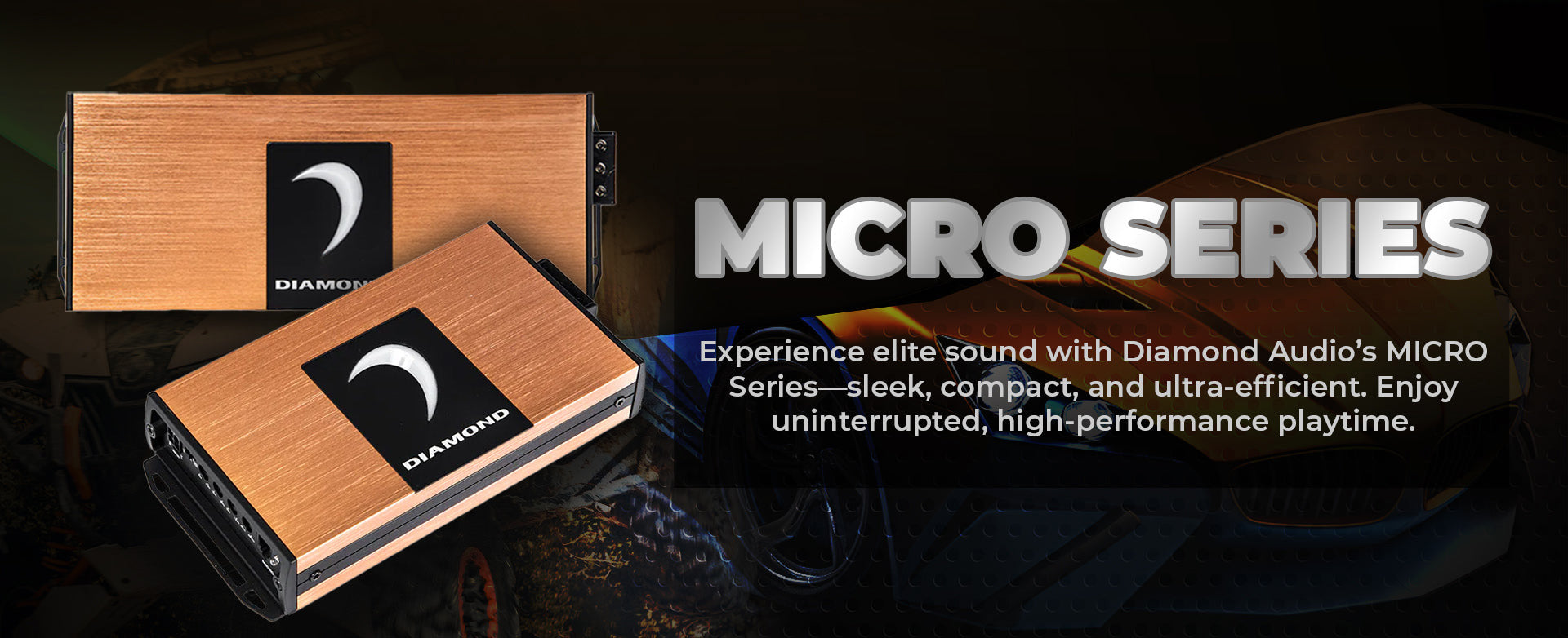 MICROV2 Series 2-Channel Full Range Class D Amplifier