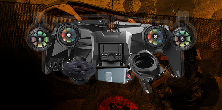 MSX3KM2 - Can-Am X3 Dash Audio Speaker Kit