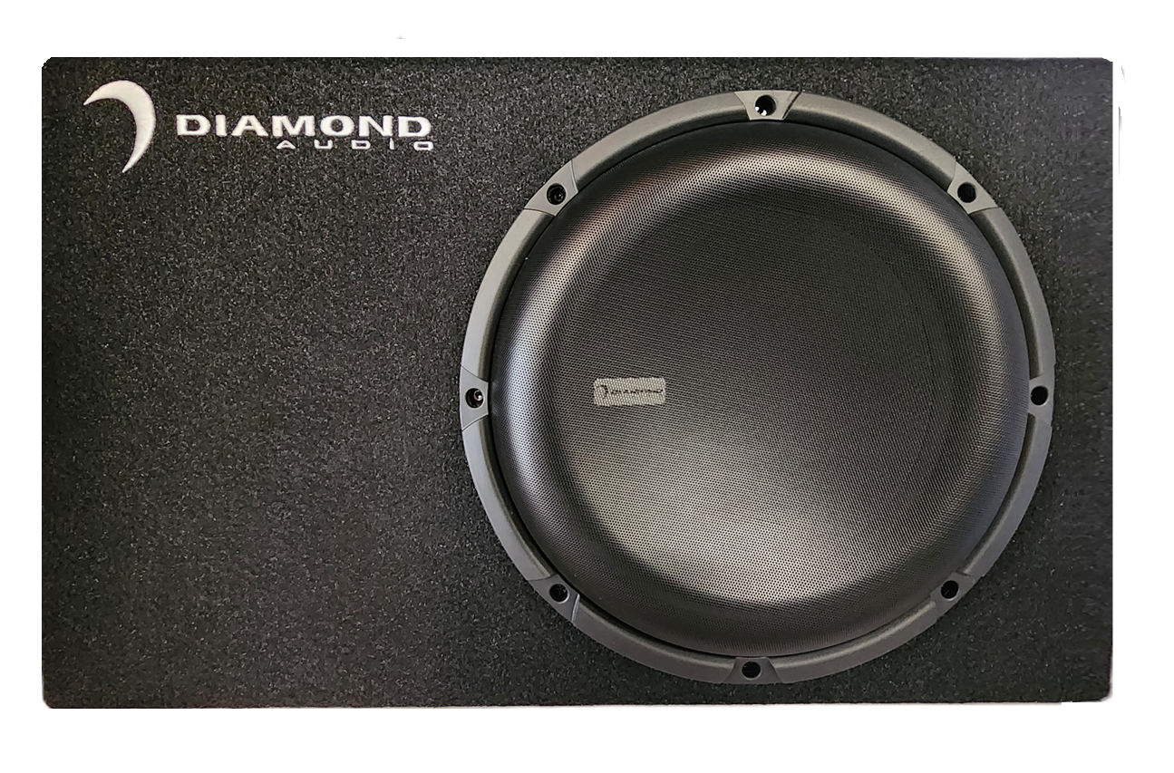 12" 500W RMS Slot Vented Passive Subwoofer - Diamond Audio