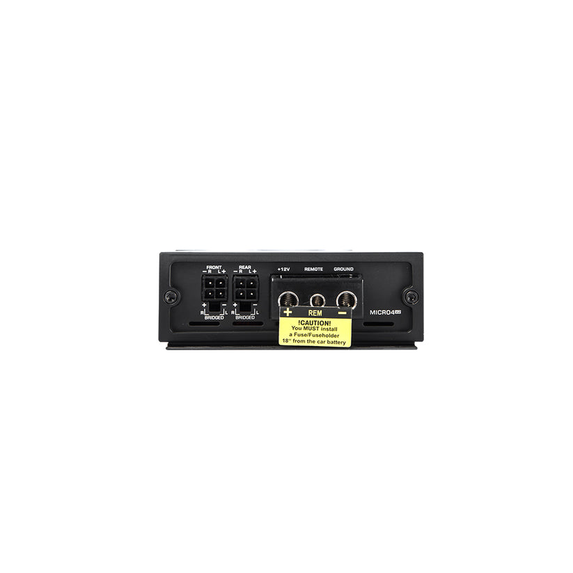 MICROV2 Series 4-Channel Full Range Class D Amplifier - MICRO4V2
